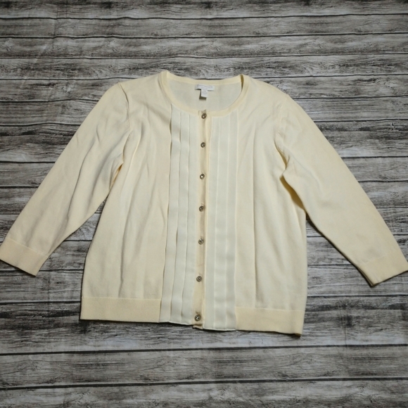 Charter Club | Sweaters | Womens Petite Medium Cream Charter Club ...